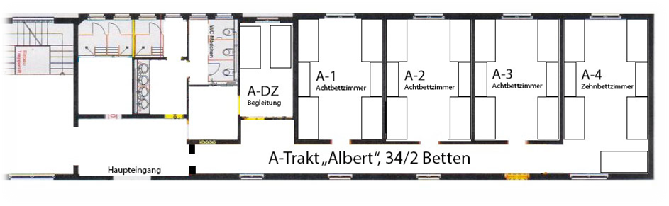Zimmer & Räume - Albert Schweizer Haus